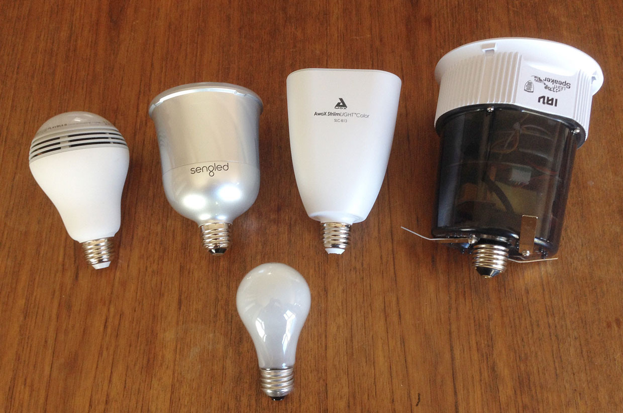 Buy and use the smart LED Light Bulb with Bluetooth speaker - Techlustt